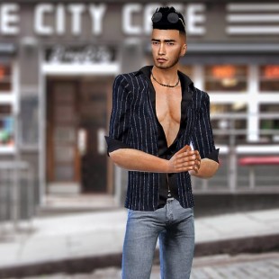 Felipe Formal Suit by McLayneSims at TSR » Sims 4 Updates