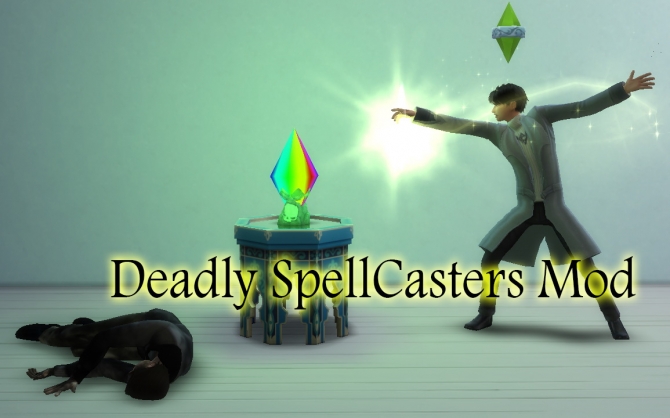 Deadly SpellCasters Mod by andrian_m.l at Mod The Sims » Sims 4 Updates