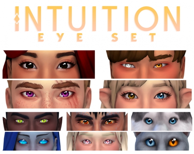 Intuition eye set at Simandy » Sims 4 Updates