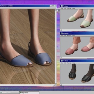Madlen Colonia Shoes by MJ95 at TSR » Sims 4 Updates