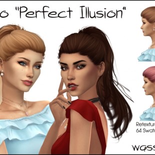 Alexa Hairstyle by LeahLillith at TSR » Sims 4 Updates