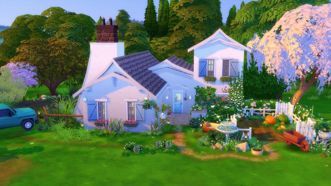 Blanche small farm by Angerouge at Studio Sims Creation » Sims 4 Updates