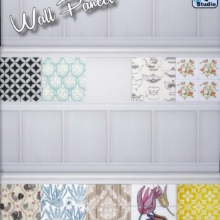 Modern Frosted Glass Wall 2 by Ineliz at TSR » Sims 4 Updates