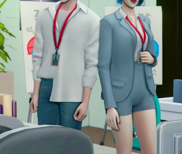 Employee ID card at EFFIE » Sims 4 Updates