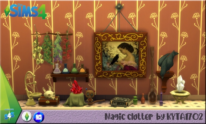Magic Clutter set by Kyta1702 at Simmetje Sims » Sims 4 Updates