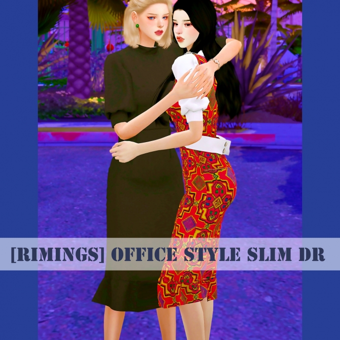 Office Style Slim DR at RIMINGs » Sims 4 Updates