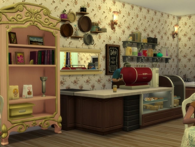 The Old Lace Tea Room at KyriaT’s Sims 4 World » Sims 4 Updates