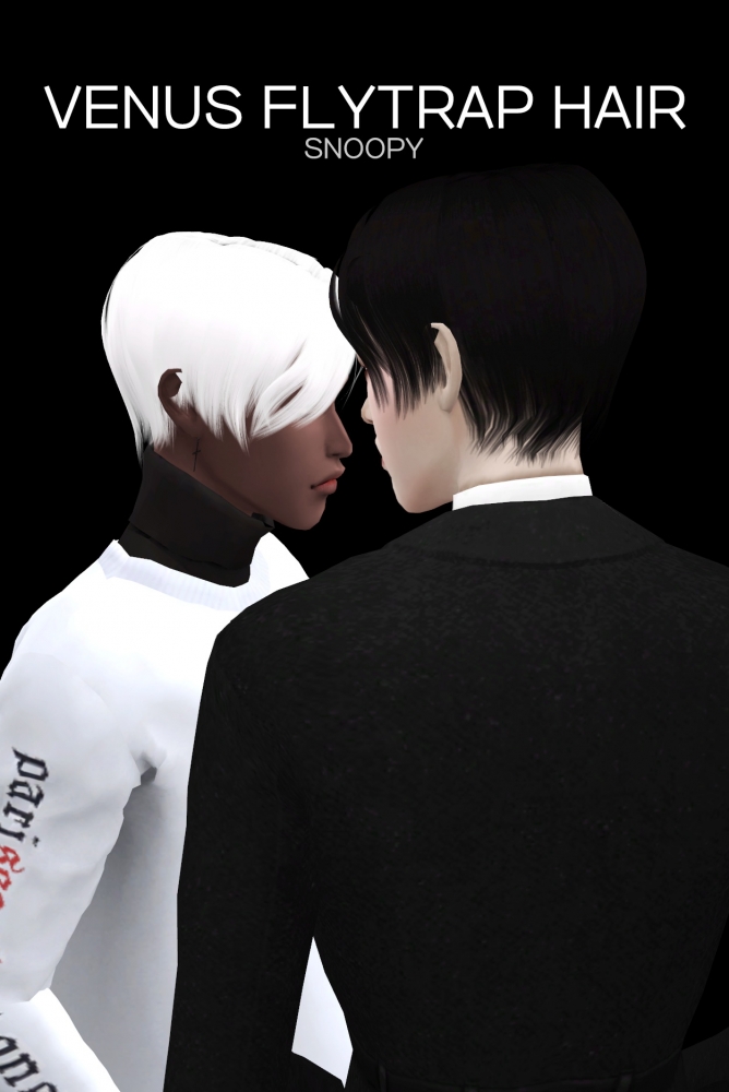 VENUS FLYTRAP HAIR at SNOOPY » Sims 4 Updates
