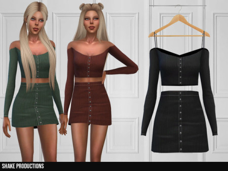 353 Dress by ShakeProductions at TSR » Sims 4 Updates