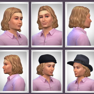 Horus Hair by Leah Lillith at TSR » Sims 4 Updates