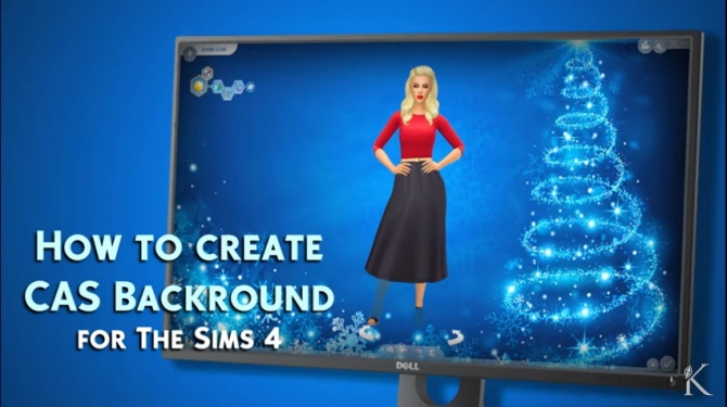 How to Create a custom CAS Background at Katverse » Sims 4 Updates