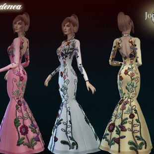 1920's flapper dress at Sims 4 Studio » Sims 4 Updates