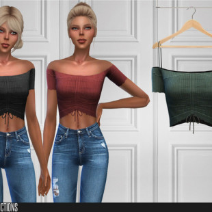 Bralette Top by EnriqueSims at Heavendy-cc » Sims 4 Updates