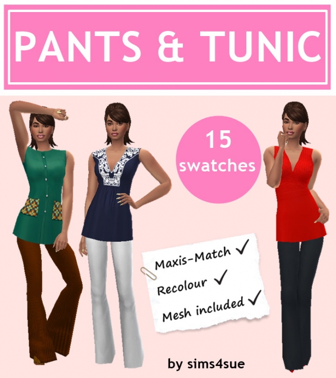 Sims 4 tunic downloads » Sims 4 Updates