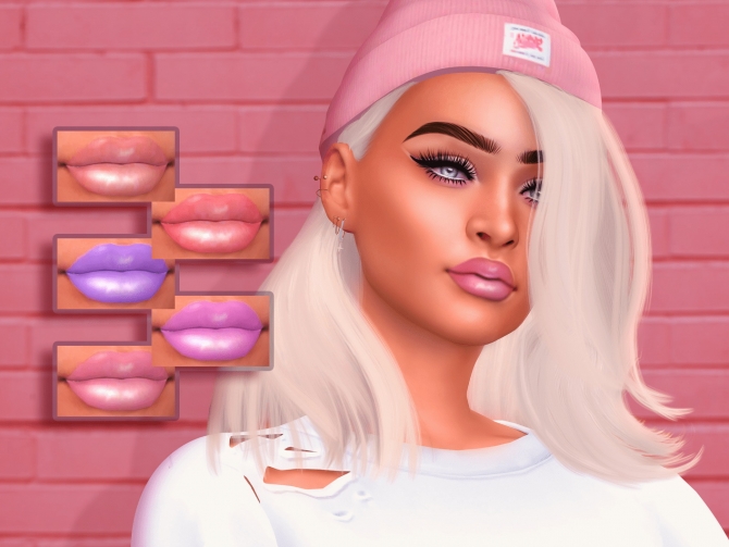 Mya Lipstick at Katverse » Sims 4 Updates