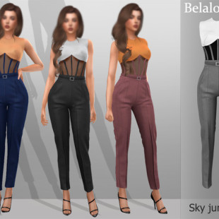 Textured Tube Top by ekinege at TSR » Sims 4 Updates