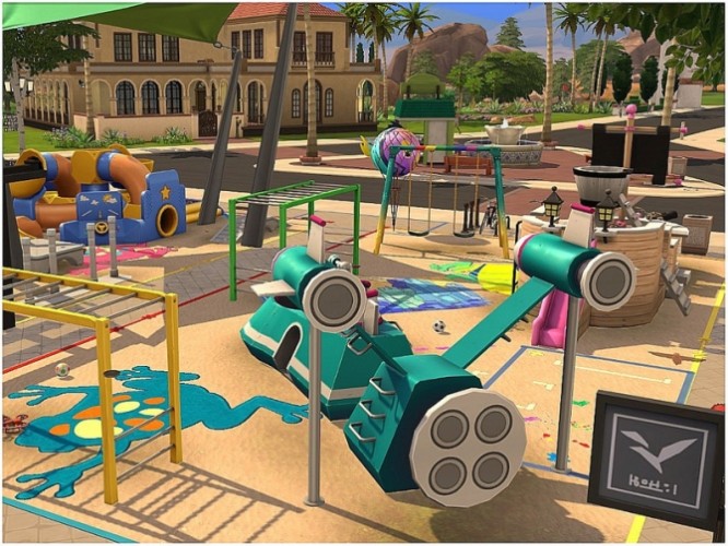 Kids Playground by lotsbymanal at TSR » Sims 4 Updates