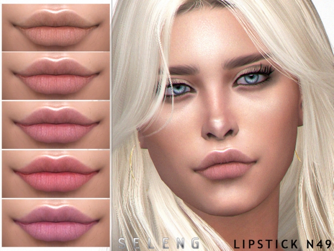 Lipstick N49 by Seleng at TSR » Sims 4 Updates