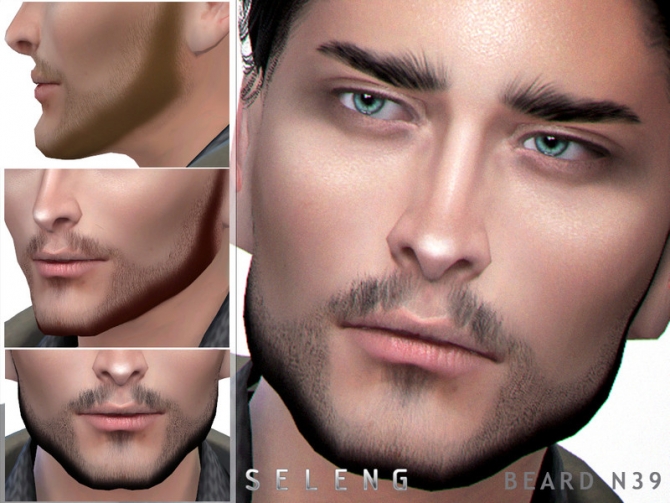 Beard N39 by Seleng at TSR » Sims 4 Updates