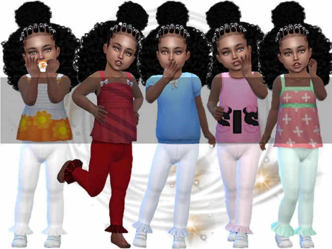 Plain 1 frill pants by TrudieOpp at TSR » Sims 4 Updates