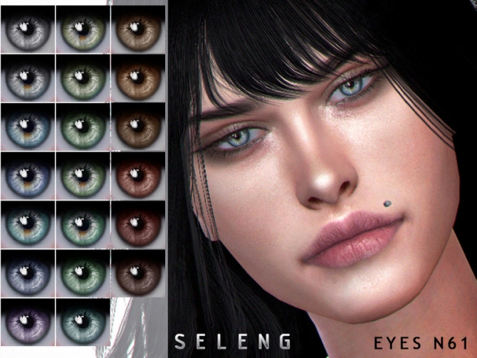 Eyes N61 by Seleng at TSR » Sims 4 Updates
