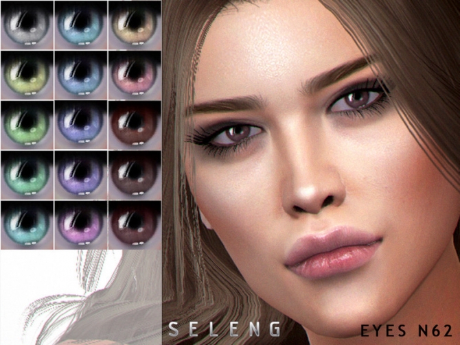 Eyes N62 by Seleng at TSR » Sims 4 Updates