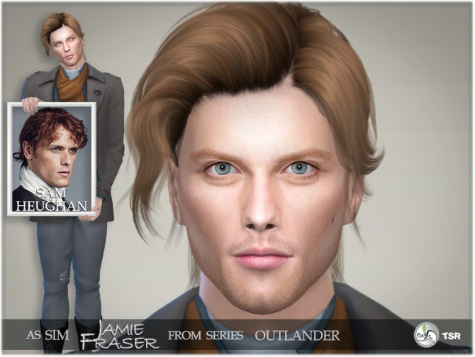 OUTLANDER Jamie Fraser by BAkalia at TSR » Sims 4 Updates