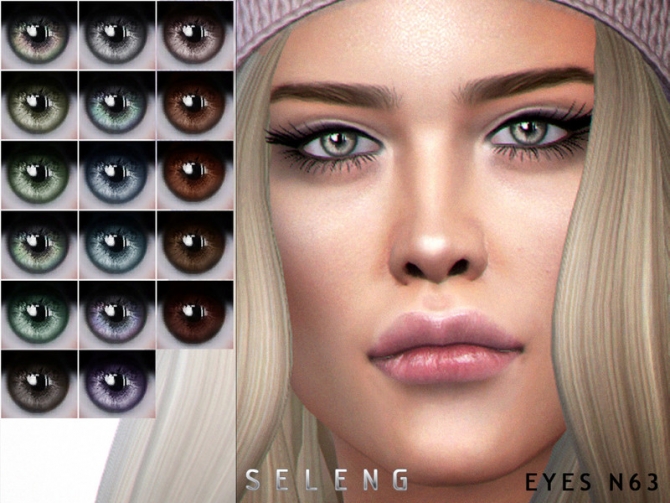 Eyes N63 by Seleng at TSR » Sims 4 Updates