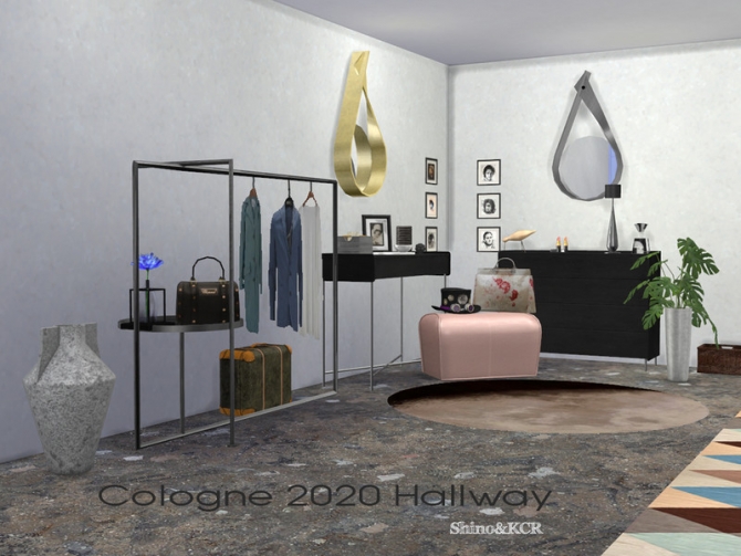 Hallway Cologne 2020 by ShinoKCR at TSR » Sims 4 Updates