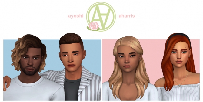 AxA Spring Collection | 25 CAS Items at AHarris00Britney » Sims 4 Updates