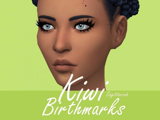 Kiwi Birthmarks by Sagittariah at TSR » Sims 4 Updates