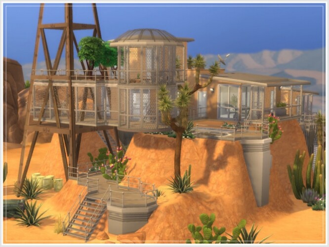 Hidden Haven house by philo at TSR » Sims 4 Updates