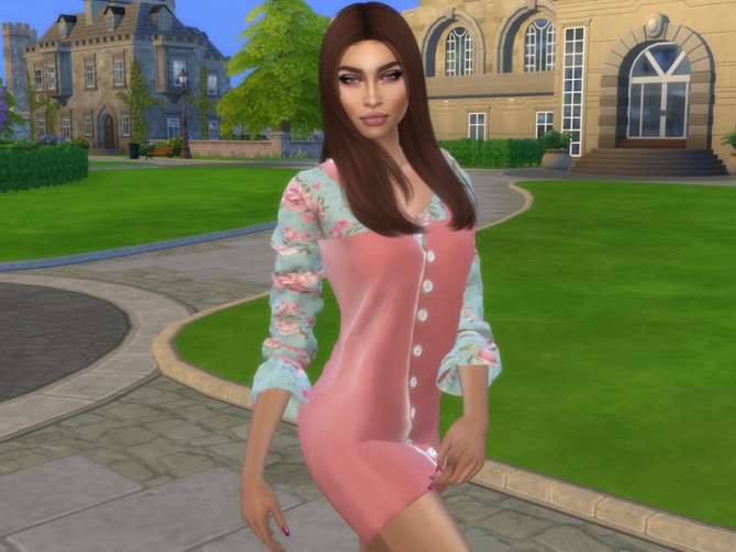 Jessie Guzman by divaka45 at TSR » Sims 4 Updates