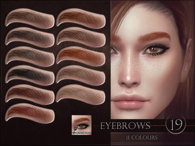 Eyebrows 19 by RemusSirion at TSR » Sims 4 Updates
