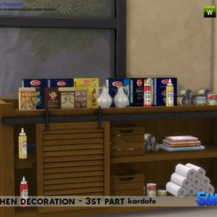 Kung Fu Panda Set Deco at Nathalia Sims » Sims 4 Updates