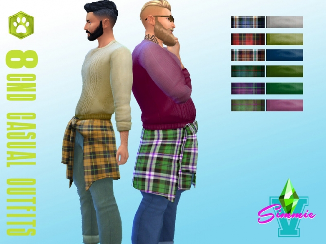 CnD Casual Outfit by SimmieV at TSR » Sims 4 Updates