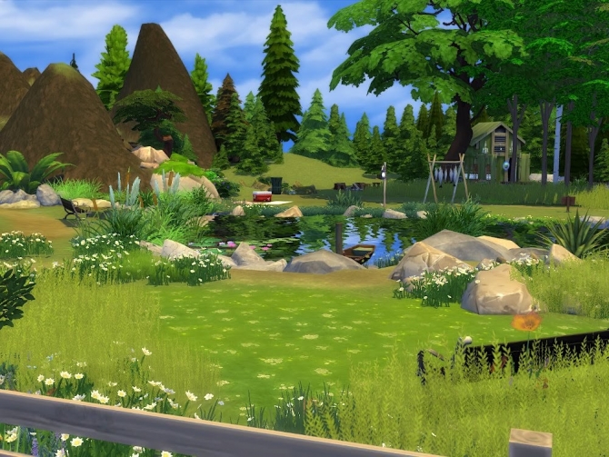 Storskogsetra (The large forest shieling) at KyriaT’s Sims 4 World ...