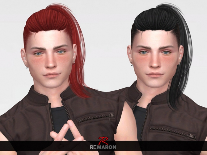 Diesel Hair Retexture by remaron at TSR » Sims 4 Updates