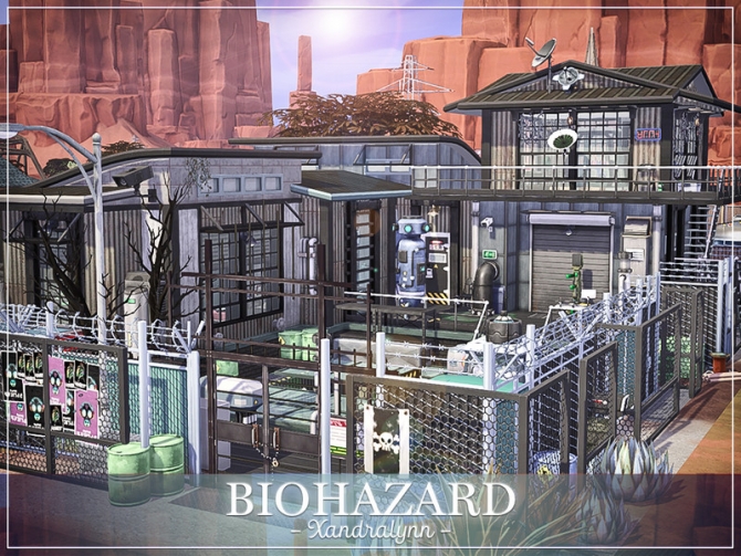 Biohazard post-apocalyptic style residence by Xandralynn at TSR » Sims ...