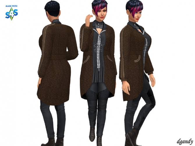Apocalypse Outfit 20200501 by dgandy at TSR » Sims 4 Updates