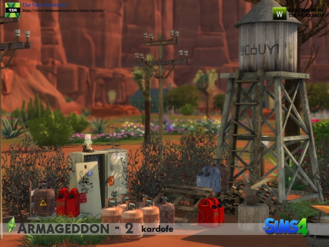 Armageddon 2 set by kardofe at TSR » Sims 4 Updates