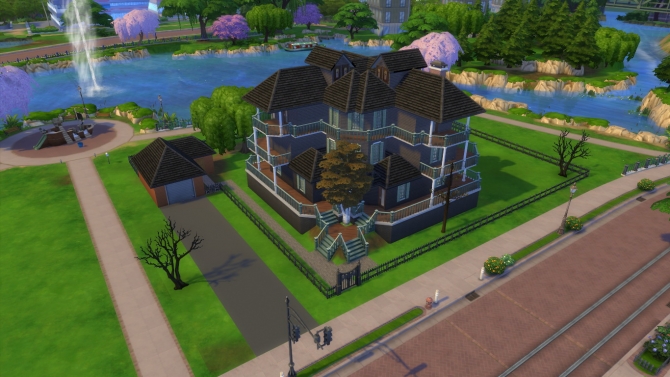 House Of Fallen Trees by Brainl3ss at Mod The Sims » Sims 4 Updates