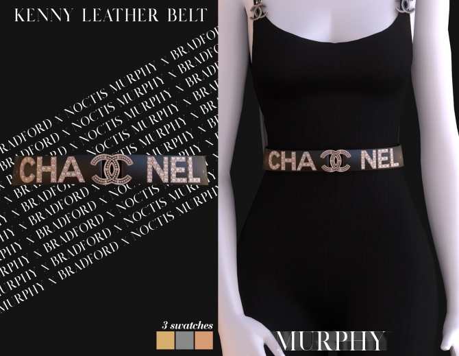 Kenny Leather Belt at MURPHY » Sims 4 Updates