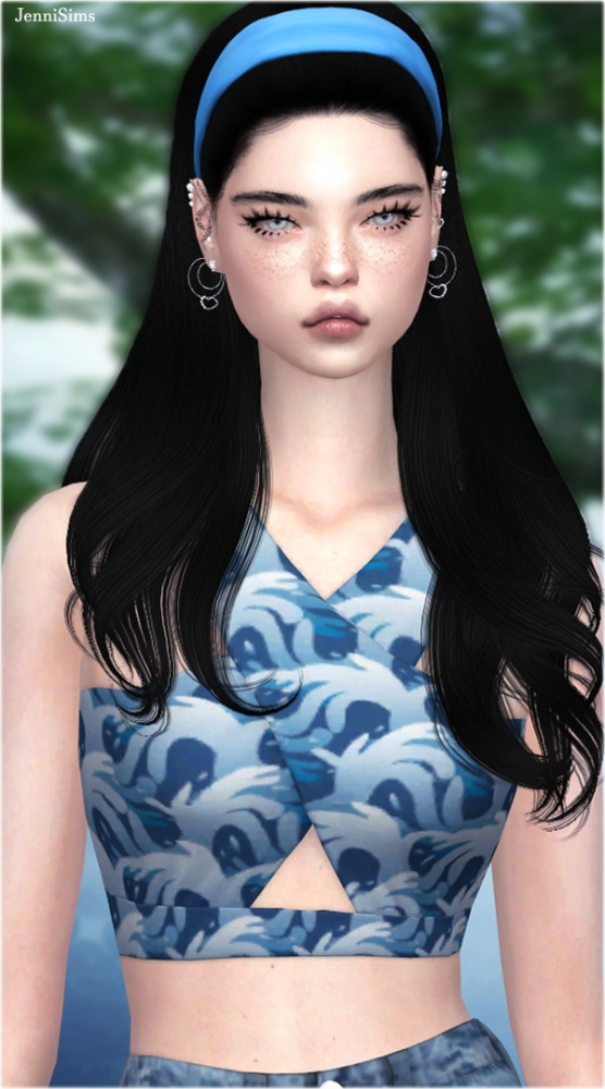 TOP Cross Strap at Jenni Sims » Sims 4 Updates