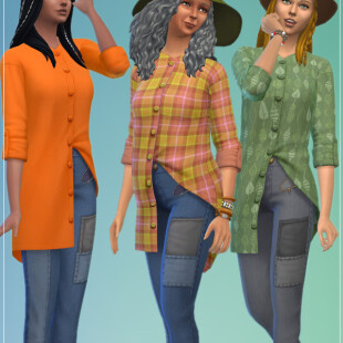 Large Supreme T-shirts by McLayneSims at TSR » Sims 4 Updates