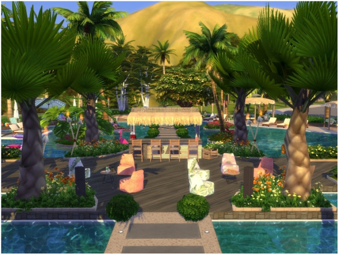 INFINITY POOL by lotsbymanal at TSR » Sims 4 Updates