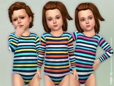 Toddler Onesie 10 by lillka at TSR » Sims 4 Updates