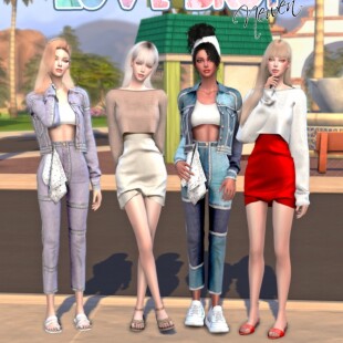 Juliet Bodysuit by Trillyke at TSR » Sims 4 Updates