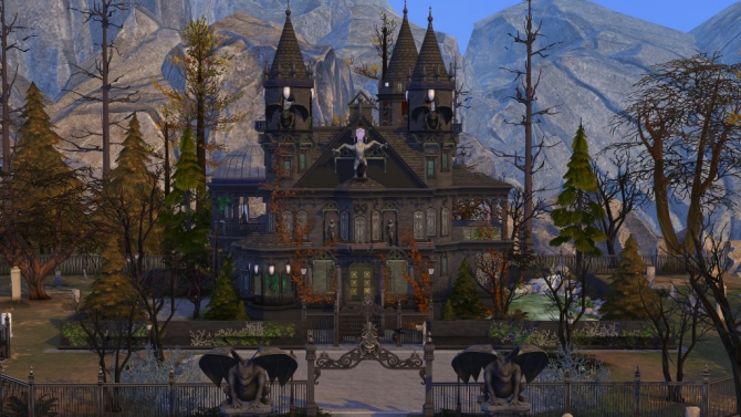 Shelter lone vampire by fatalist at ihelensims » Sims 4 Updates