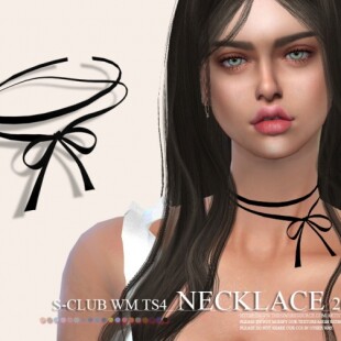 Rope Necklace at MariaMaria » Sims 4 Updates